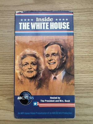 ABC News Special Inside The White House VHS Hosted by George & Barbara ...