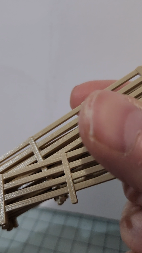 Fencing Railings OO HO New 10 Pack Wood Gauge 1:76 Scale Models Train ...