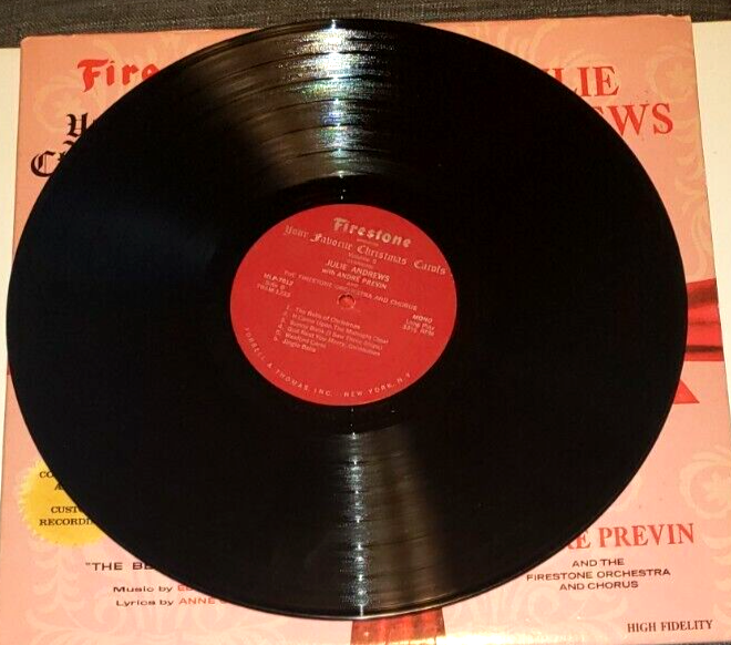 Firestone Your Favorite Christmas Carols LP Album - Vinyl 1966 Record ...