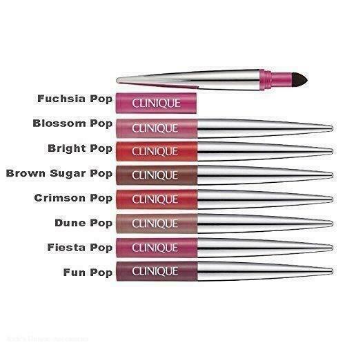 Clinique BRIGHT POP Pop Lip Shadow Cushion Matte Lip Powder, New in Box ...