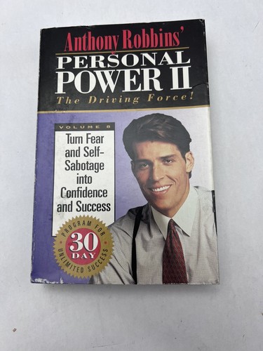 Anthony Robbins Personal Power II Vol 8 Fear Self Sabotage Audio ...