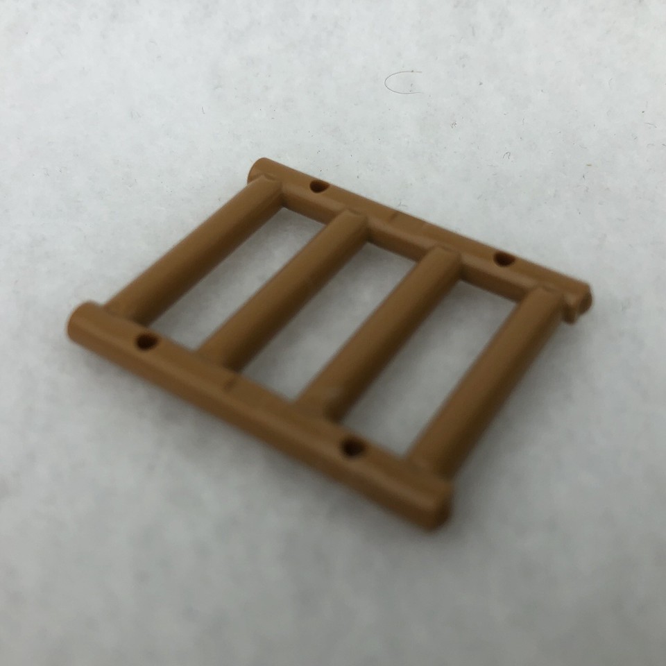 LEGO 62113 Medium Nougat Bar 1 x 4 x 3 Grille with End Protrusions (x1 ...