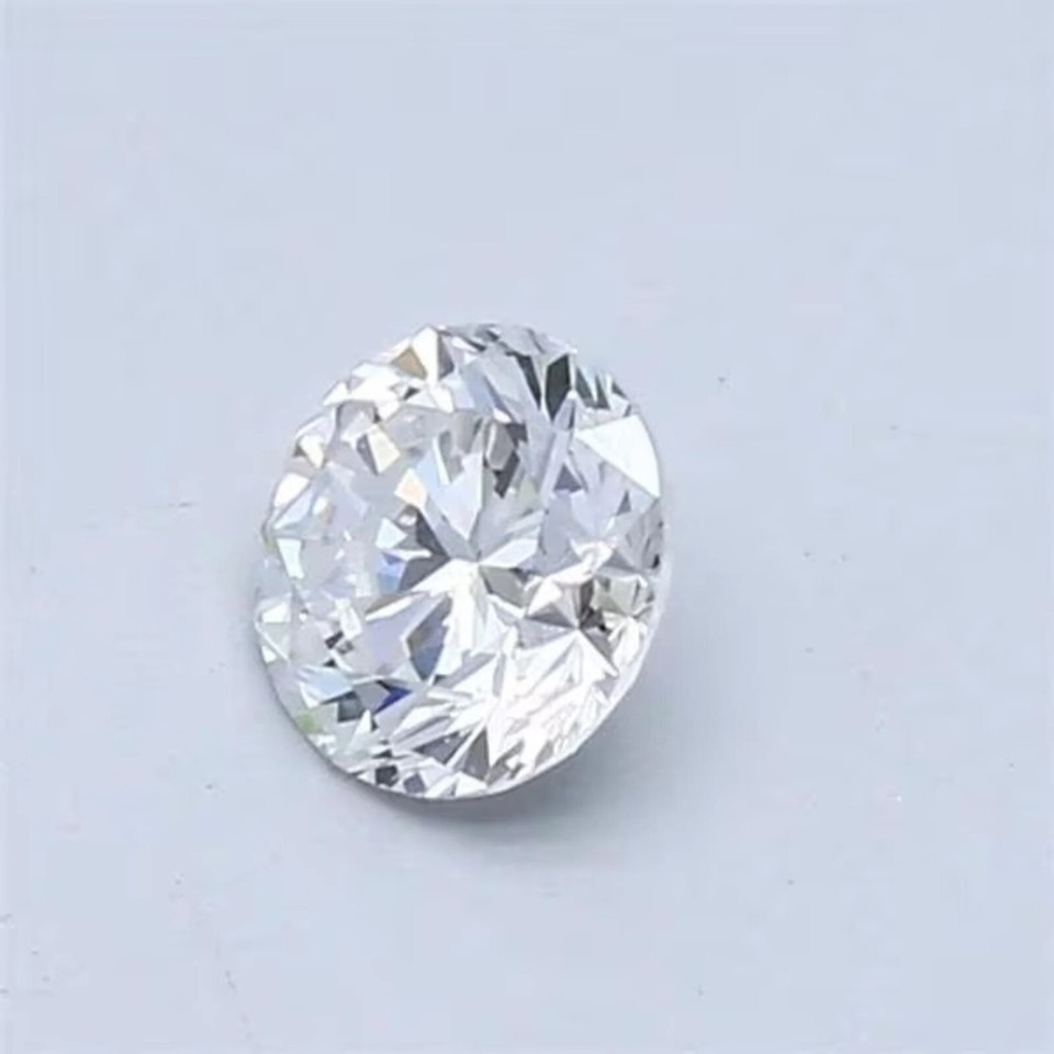 IGI Certified 1.00 Ct Round Lab Grown Diamond D Color & VS1 Clarity CVD ...