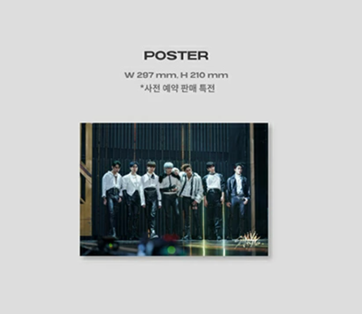 Stray Kids KINGDOM LEGENDARY WAR 2021 106P Photobook + Mini Poster | eBay