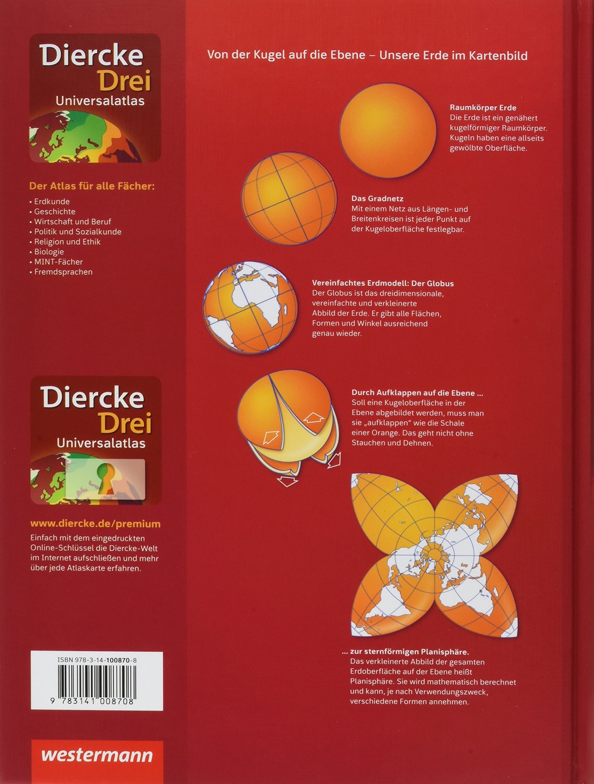 Diercke Drei Universalatlas - Aktuelle Ausg. - (German Import) Book NEW ...