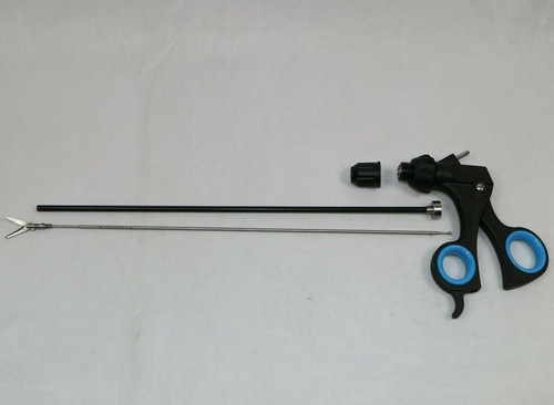 Laparoscopic SS Scissors Straight Jaw Grasper Forceps 5mm Surgical ...