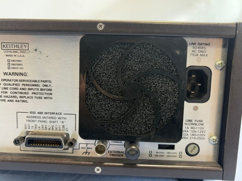 Keithley ValueTronics 590 CV Capacitance Voltage Analyzer 0547891 | eBay