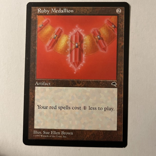 MTG Ruby Medallion Tempest Regular Rare for sale online | eBay