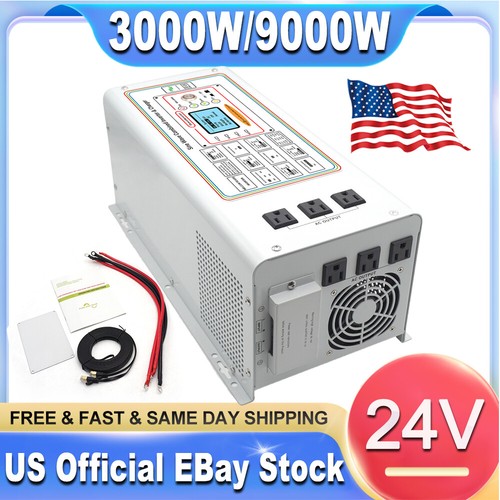 24v 110v 120v Pure Sine Wave Inverter3000w 9000w Ups Solar Converter ...