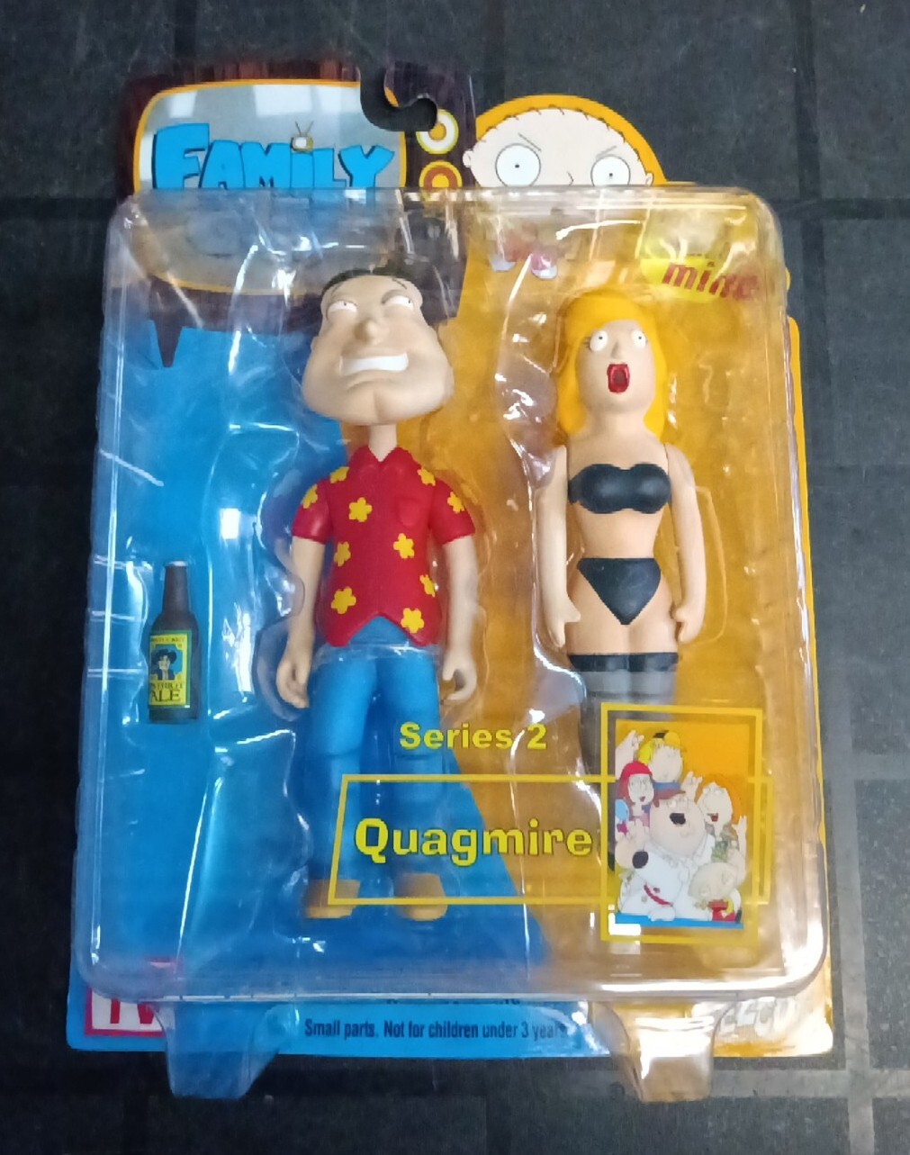 Family Guy Quagmire, Playmate Doll, Series 2 Action Figure Mezco 2005 ...