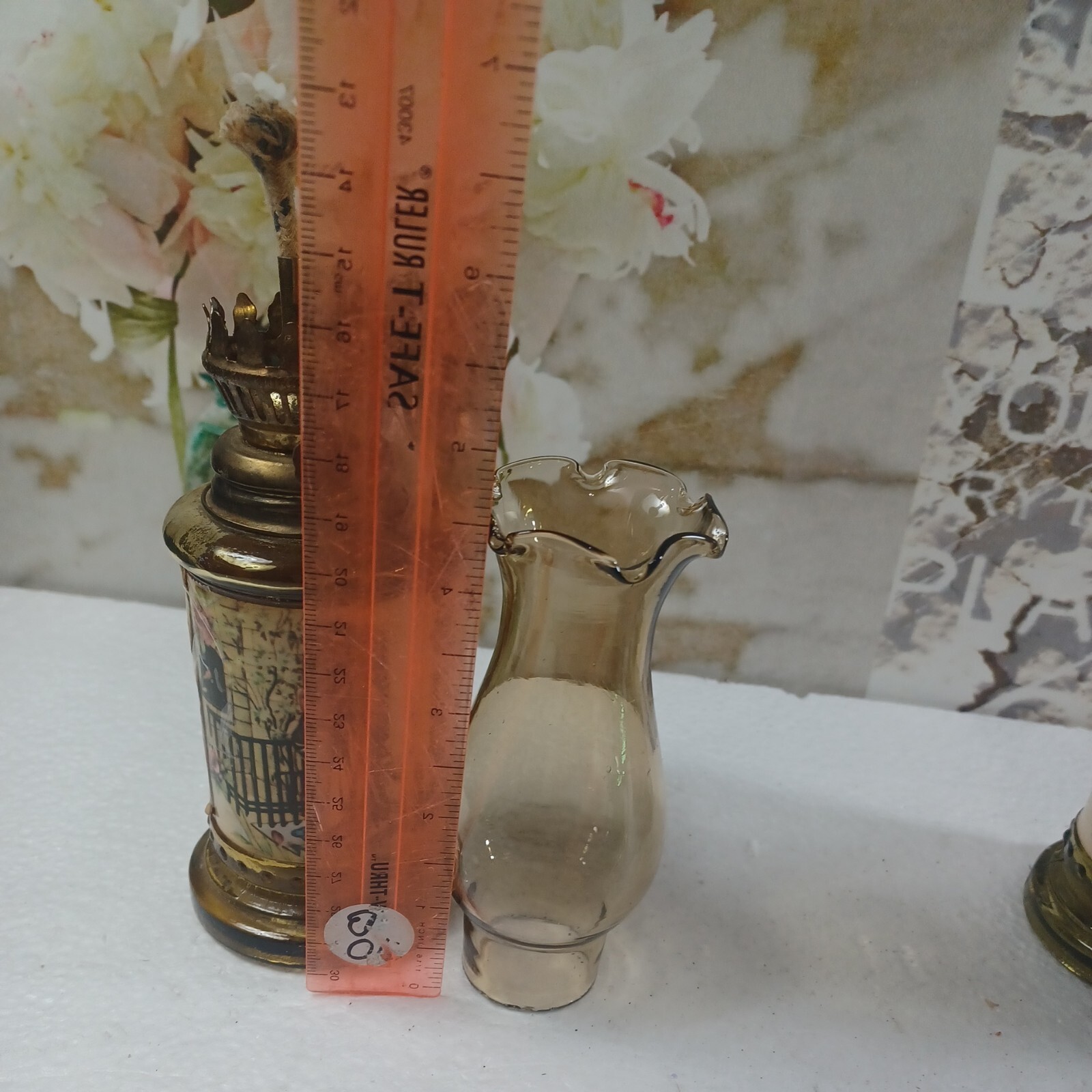 Christ Knocking on door Base Oil Lantern Kerosene Lamp Fluid 9" Honk ...