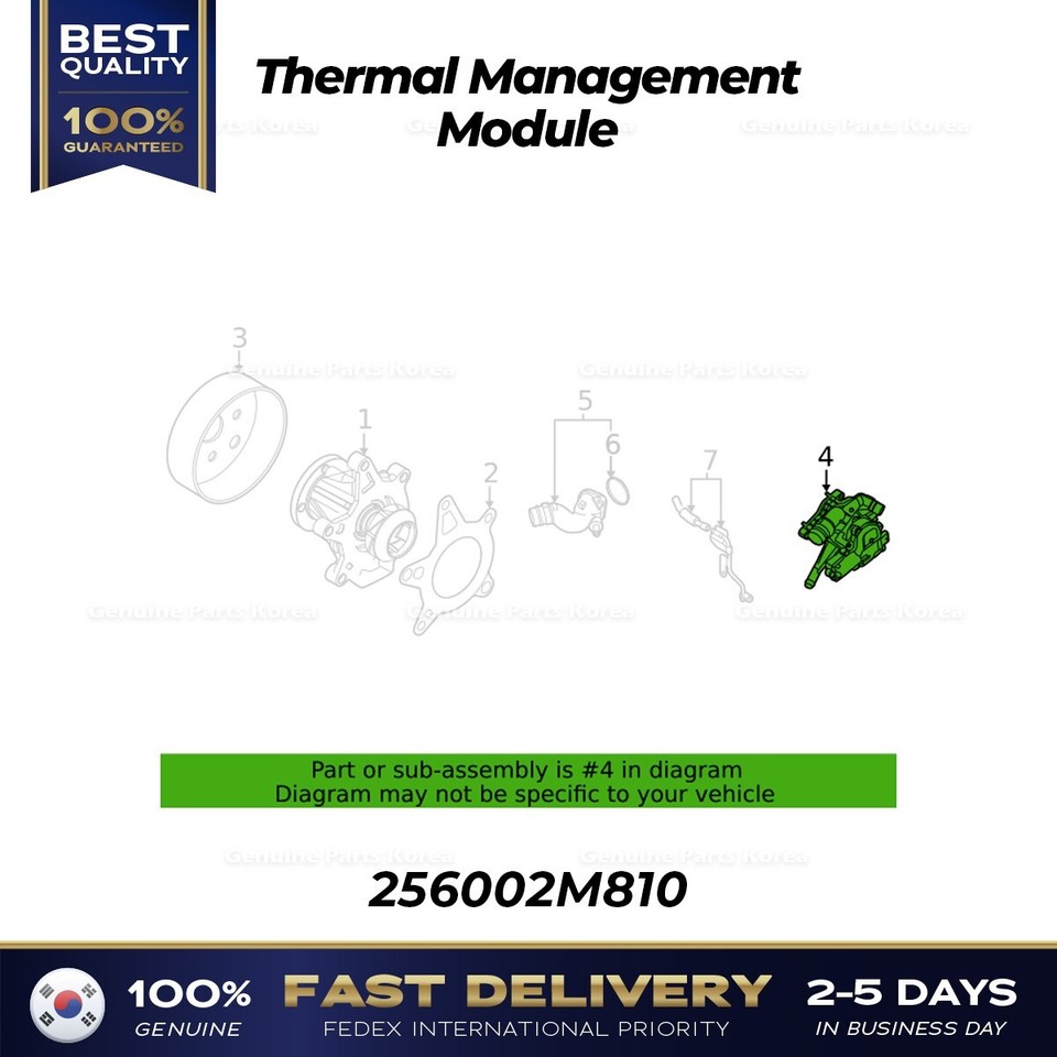 ⭐Genuine⭐ Thermal Management Module 256002M810 for Hyundai Elantra Kia ...