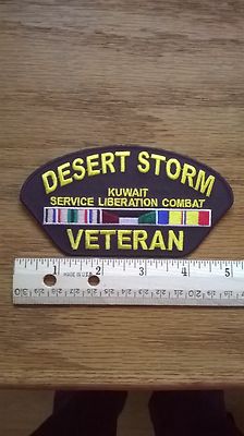 military patches DESERT STORM VETERAN patch NEW NICE | eBay
