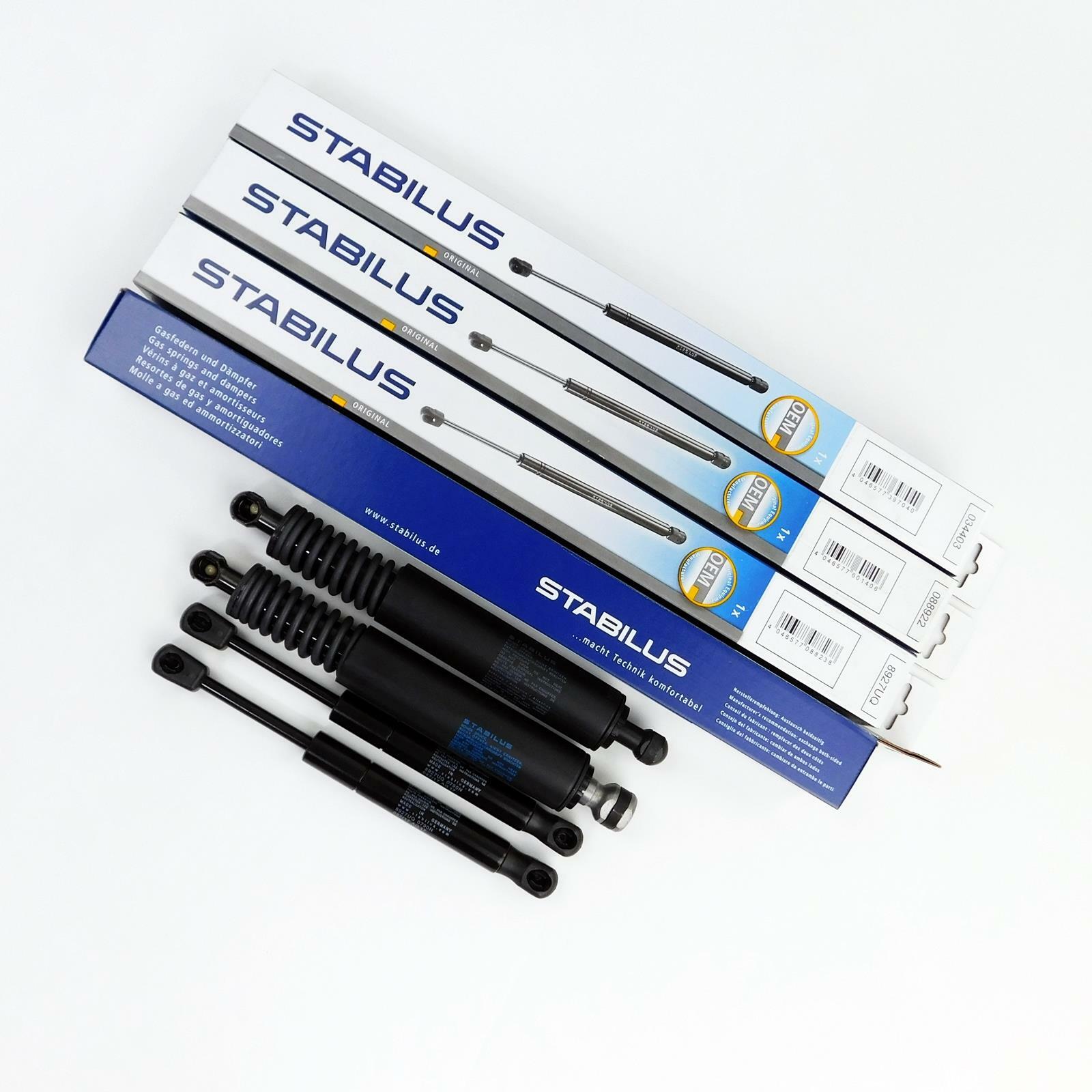 4x STABILUS LIFT-O-MAT LIFTER GASFEDER HECKKLAPPENDÄMPFER für PORSCHE ...