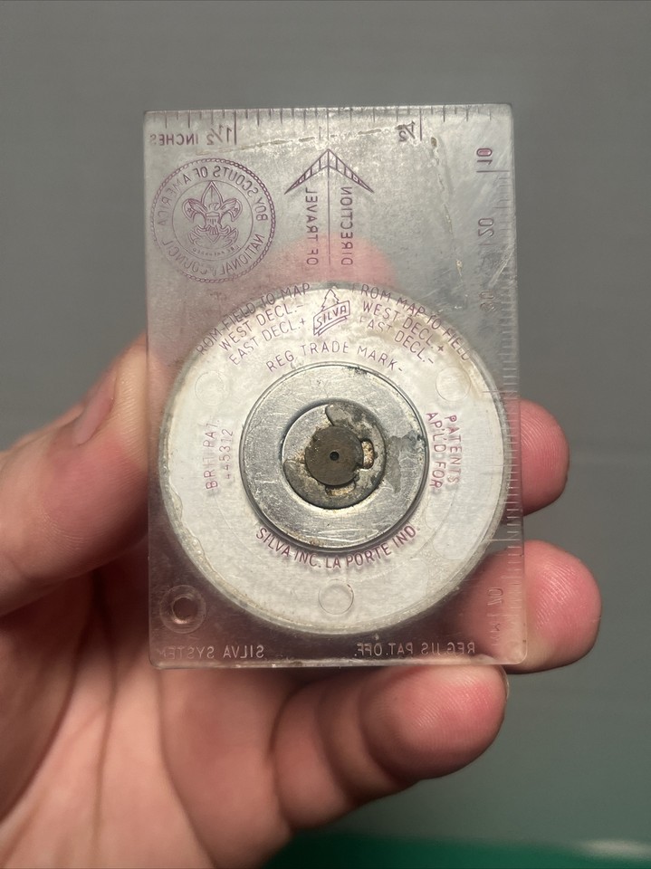 Vintage Boy Scouts Silva System Compass - BSA | eBay