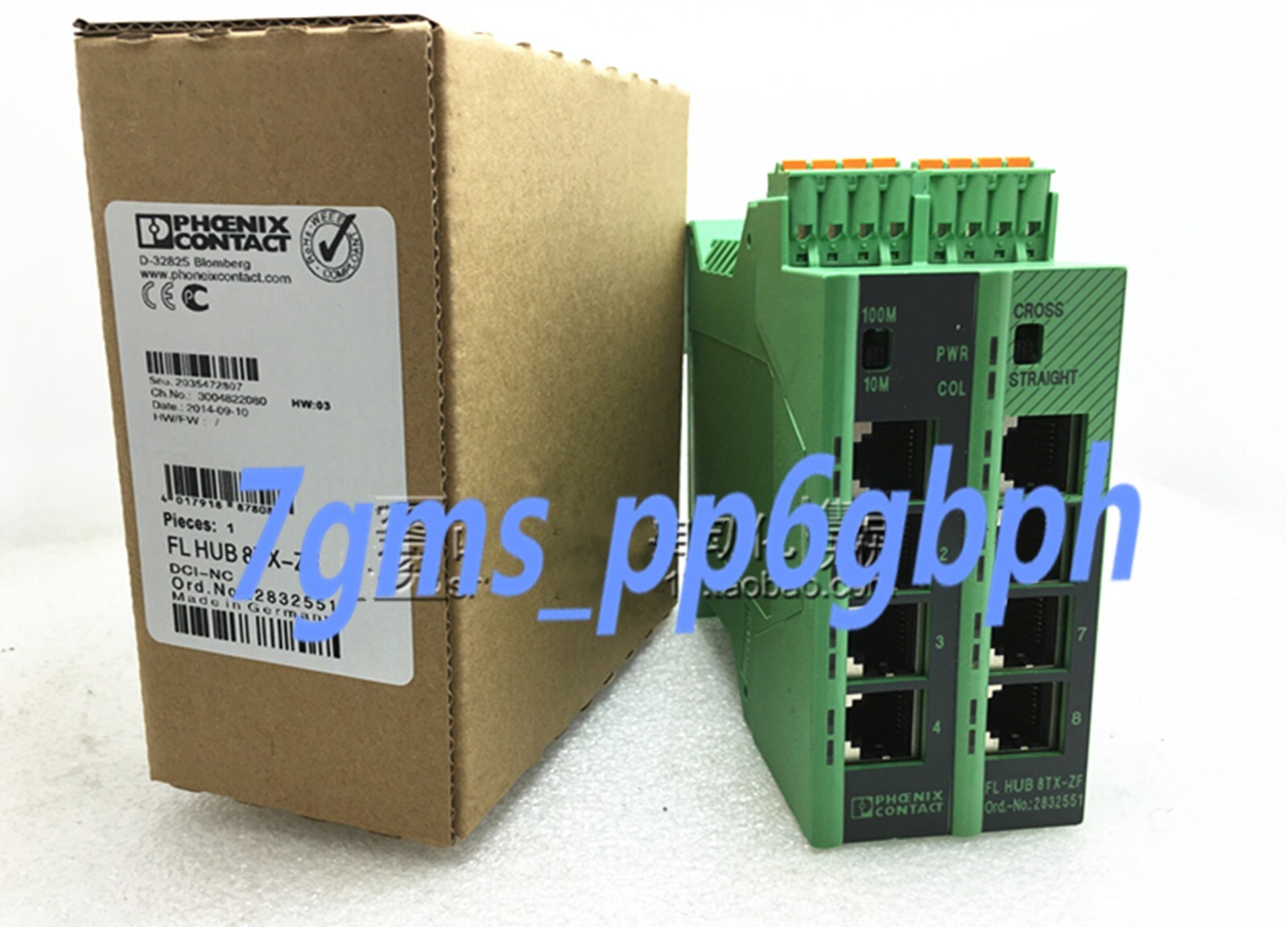 Phoenix Contact FL HUB 8TX-ZF 8 Port Ethernet Hub - 2832551 for sale ...