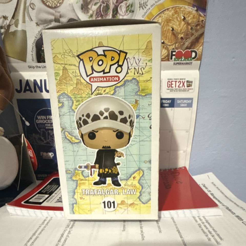 Funko Pop! Vinyl One Piece Trafalgar Law #101 Anime Figure Multicolor ...