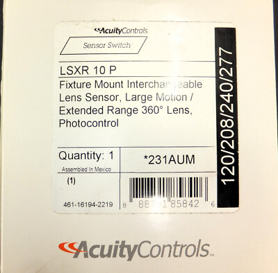 ACUITY SENSOR SWITCH LSXR 10 P SENSOR | eBay