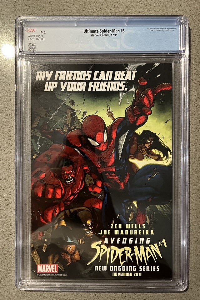 Ultimate Comics Spider-Man - Issue #3 - CGC 9.4 | eBay UK