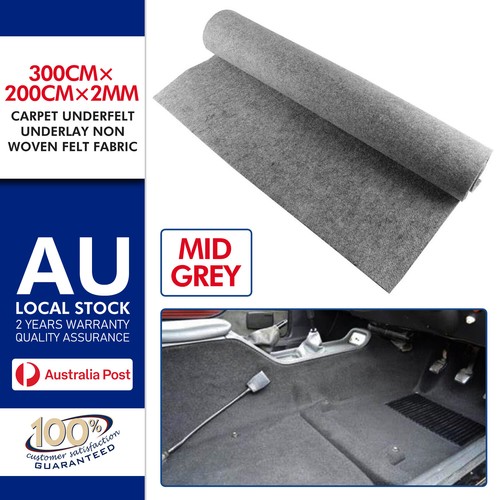 NEW 300cm×200cm Auto Carpet Underfelt For Trunk Liner Garage Floor ...