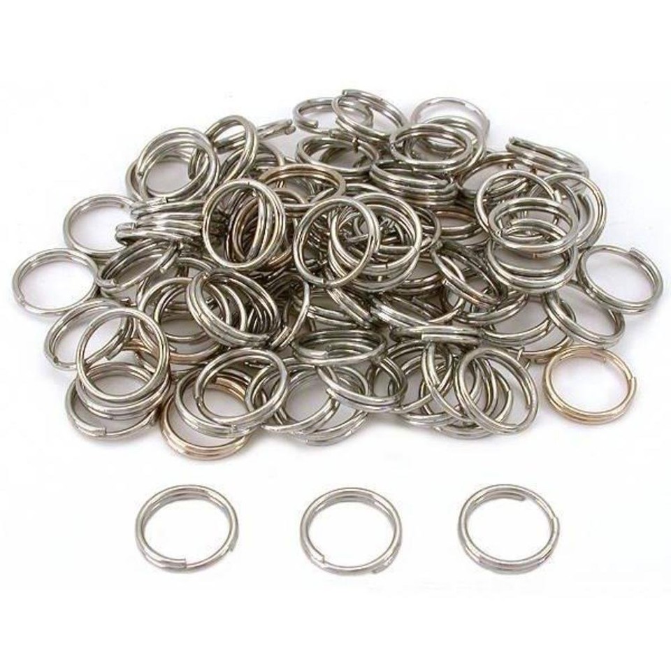 Heavy Duty Stainless Steel Split Rings (bulk lots) 2H,3H,4H,5.5H,6H,7,8 ...