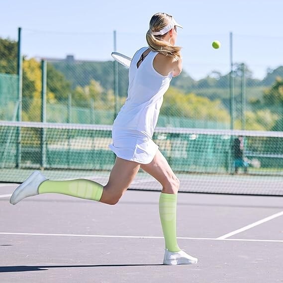 fenglaoda Compression Socks Women Men 6 Pairs, Knee High Best Support ...