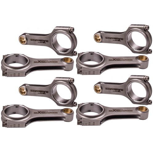 8x Forged 4340 Connecting Rods For Chevy Small block V8 SBC 5.700" 2. ...