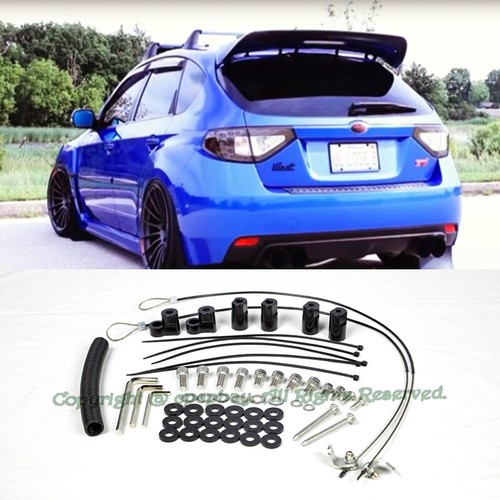 For 08-14 Subaru Impreza WRX / STI Hatchback Rear Spoiler Wing Riser ...