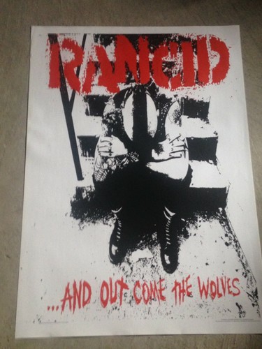RANCID RARE NEW POSTER 25”x35.25” VINTAGE PUNK ROCK ...and out come the ...