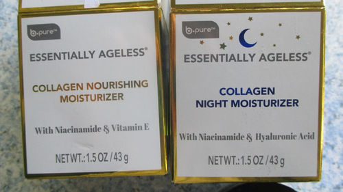 B pure Essentially Ageless Collagen Nourishing Day & Night Moisturizer 1.5 oz ea 49696892995| eBay