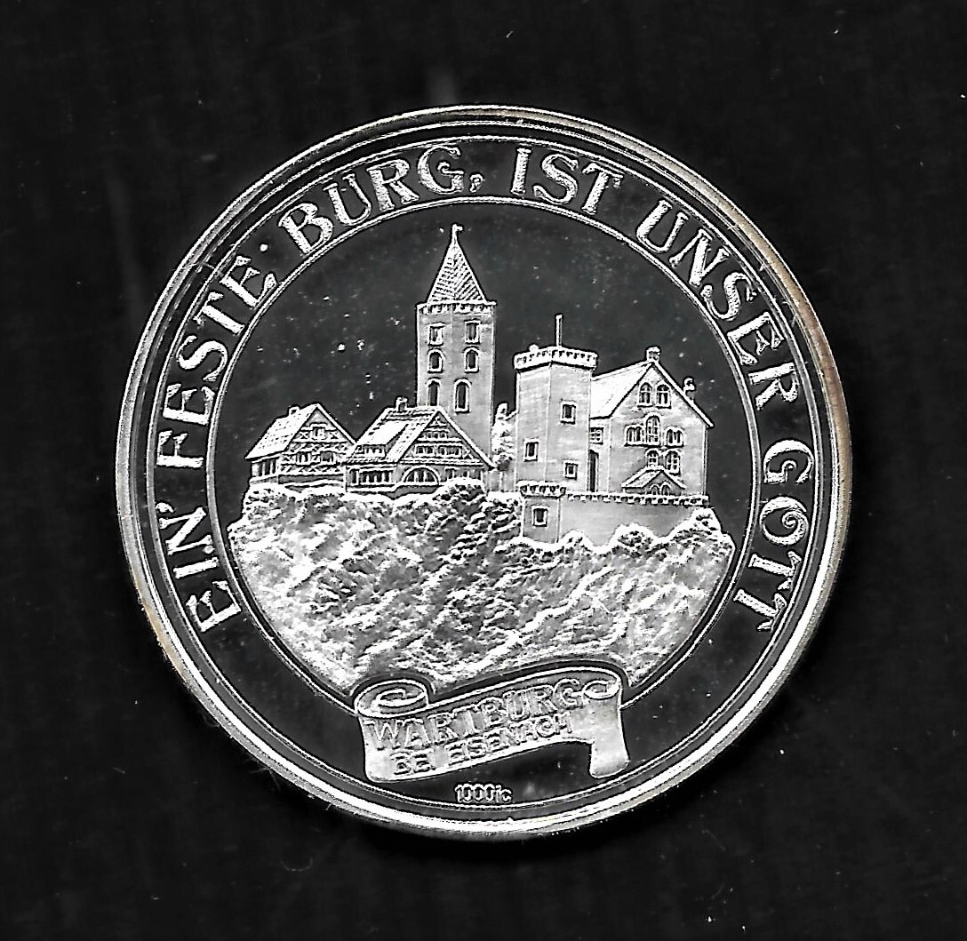 Germany Bundesrepublik Dr.MARTN LUTHER 1483-1983 WARTBURG PROOF SILVER ...
