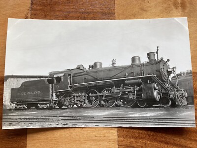 Rock Island Line Railroad Steam Engine Locomotive 903 Vintage Photo | eBay