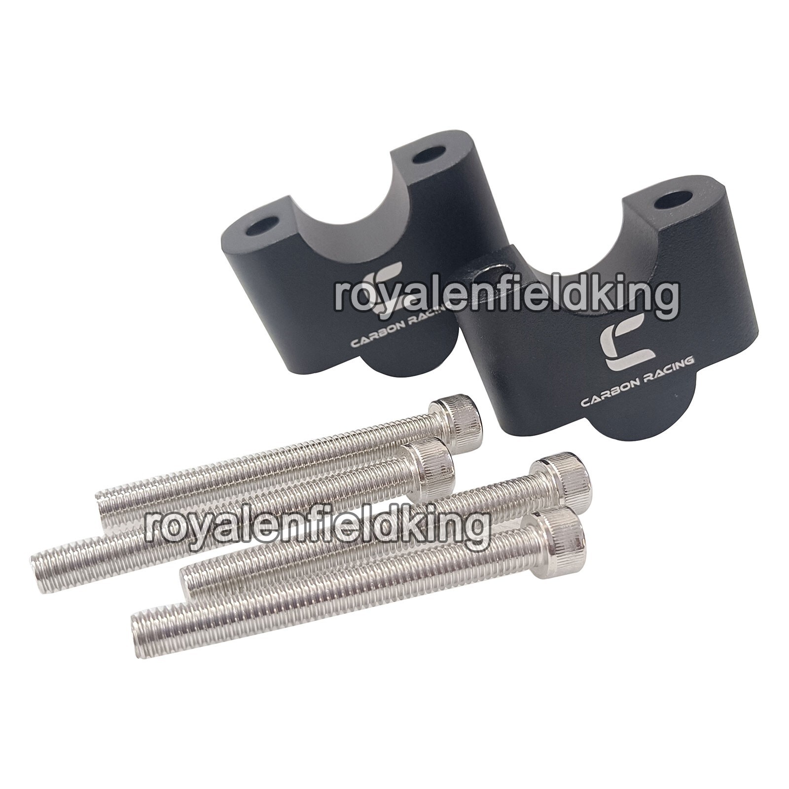 Fit For Royal Enfield Super Meteor 650 Straight Handlebar Riser, Black ...