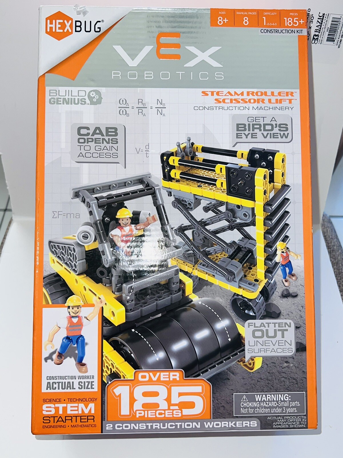 Hex Bug Vex Robotics EXCAVATOR CONSTRUCTION MACHINERY SET NEW IN BOX ...
