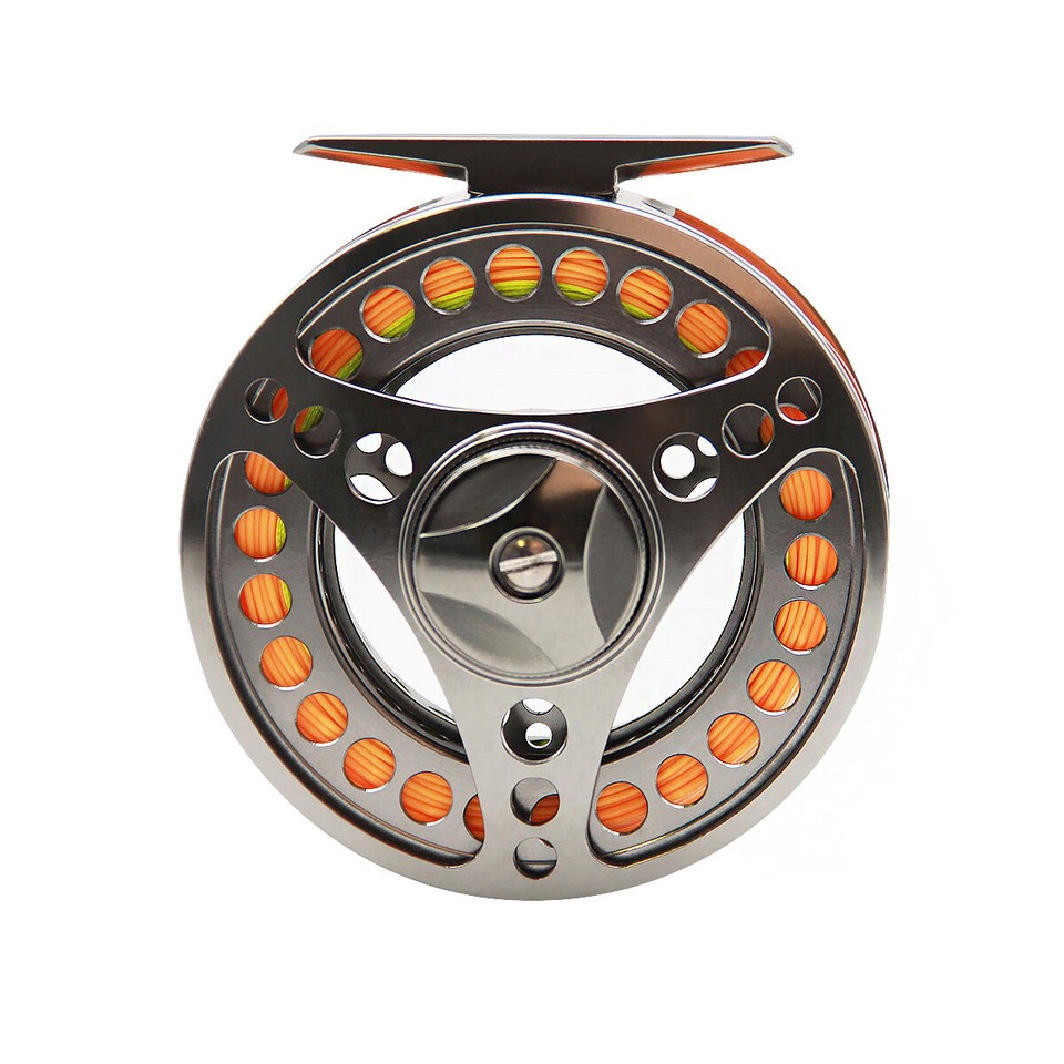 3/4 5/6 7/8 9/10WT Fly Reel Fly Line Combo CNC Machined Fly Fishing ...