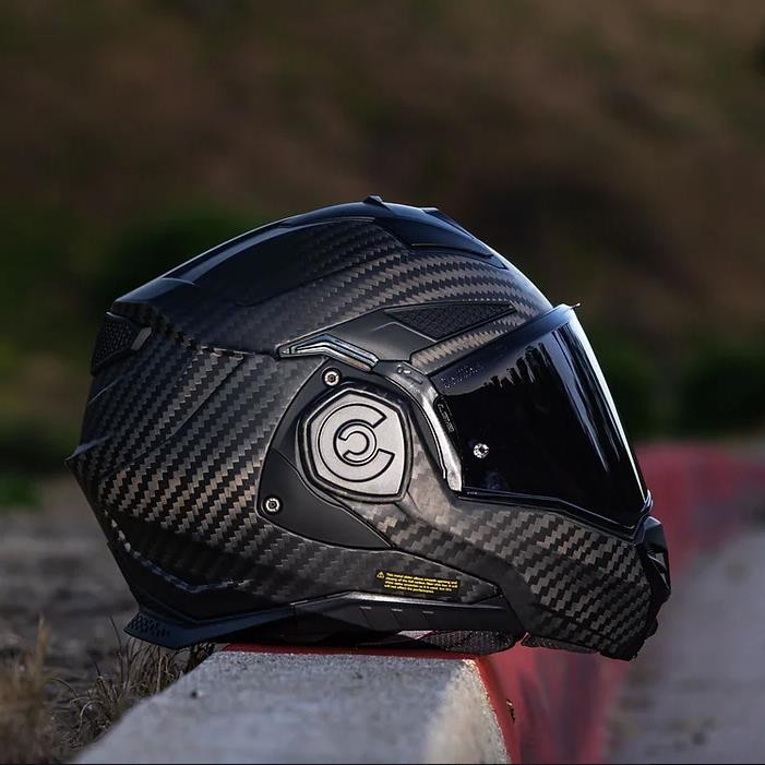 LS2 Advant X Carbon Helmet Modular Convertible Pinlock Inner Shied ECE ...