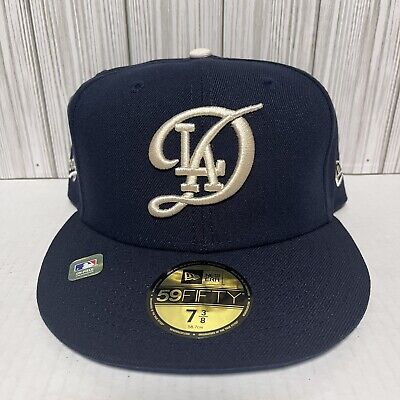 Los Angeles Dodgers Hat Cap New Era 7 3/8 59Fifty Fitted Los Angeles Dodgers Hat Cap New Era 7 3/8 59Fifty Fitted