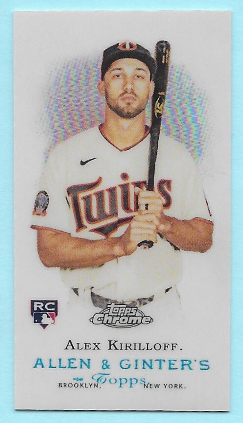 2021 Topps Allen & Ginter Chrome Mini RC / World Leader /World Large ...