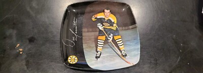 Vintage Boston Bruins Don Marcotte 5" Candy dish NHL Hockey made in ...
