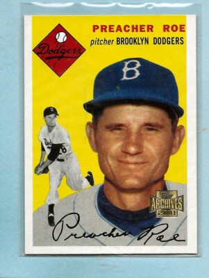 PREACHER ROE - 2001 Topps Archives - #106 - Dodgers - Comb. Shipping | eBay