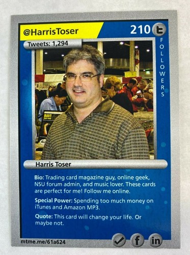 CHEAP PROMO CARD: MEET-MEME ME QRCODE BUSINESS CARD LIKE 2011 HARRIS ...