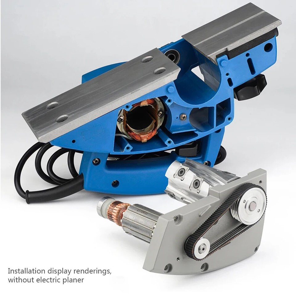 Electric Planer Spiral Cutter Shaft Flat Planer Press Planer Double ...