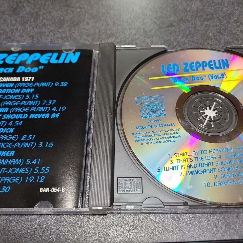 LED ZEPPELIN BLACK DOG Vol.2 | eBay