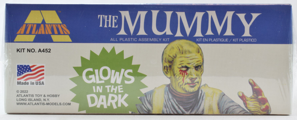 Atlantis The Mummy Glow in the Dark 1/8 Scale Plastic Model Figure Kit ...