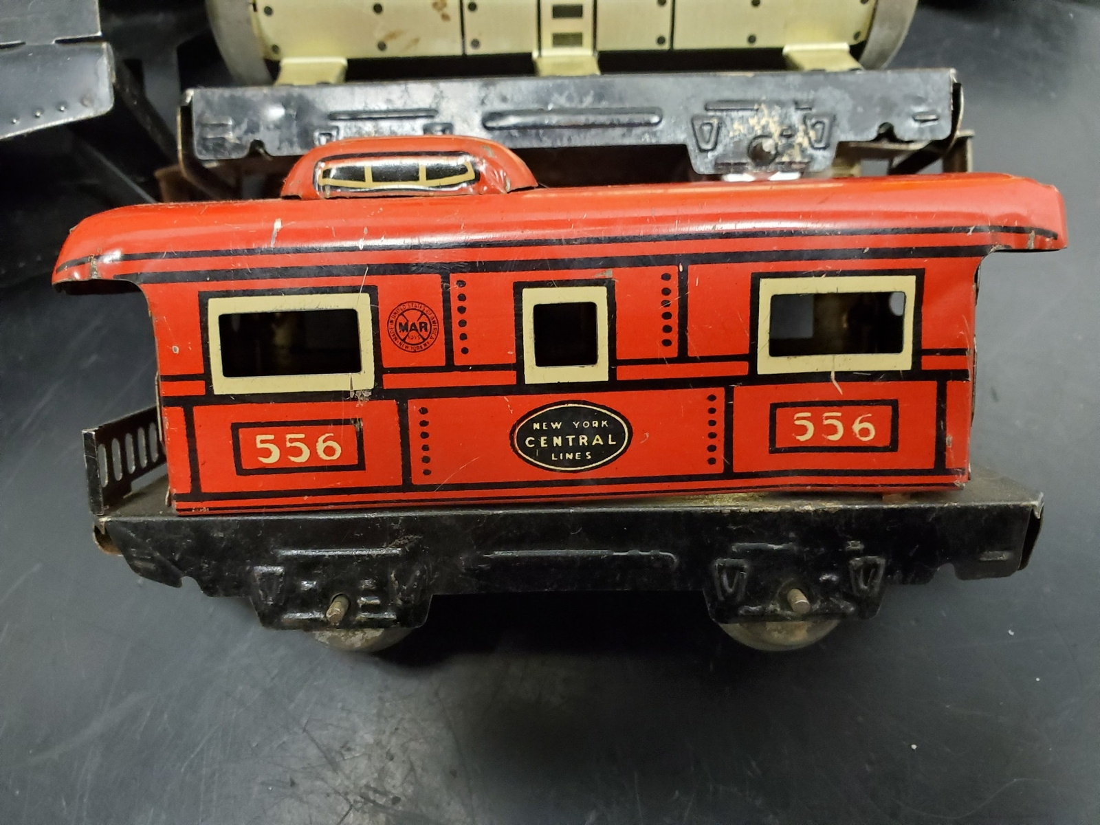 Antique Marx Stream Line Steam Type Electrical Train Set In Original ...