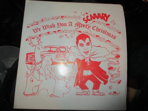 1983 TOM RYAN COUNT SCARY We Wish You A Scary Christmas 7" CKLW Detroit ...
