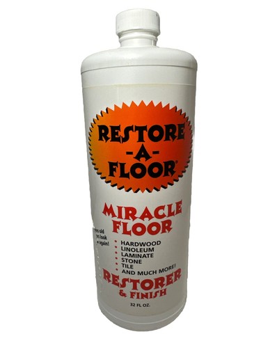 Restore A Floor Miracle Finish 32 oz Wood Polish Hard Wax Seen On TV 95 ...