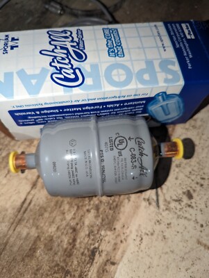 Catch All C-803-s Refrigerant Filter Dryer R134a,R403a, R407c, R410a ...