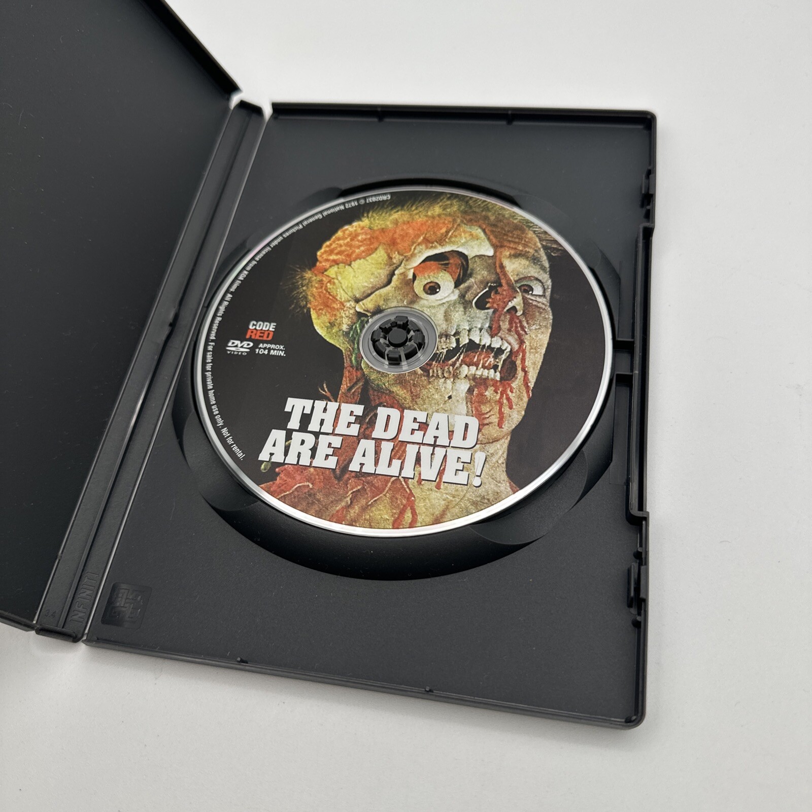 The Dead Are Alive DVD 1972 Code Red Alex Cord Samantha Eggar Horror Gore Bloody 891978002932 | eBay