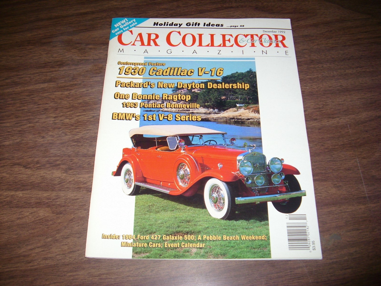 CAR COLLECTOR MAGAZINE DECEMBER 1992 | eBay